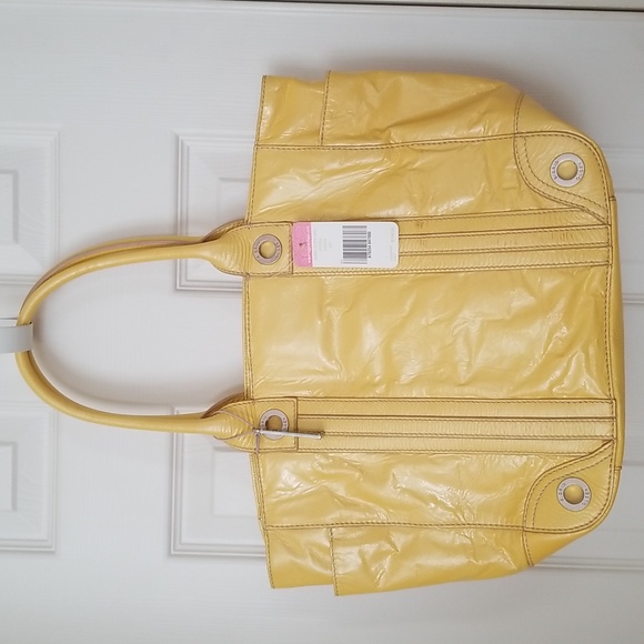 Sigrid Olsen | Bags | Sigrid Olsen Lemon Patent Leather Tote | Poshmark